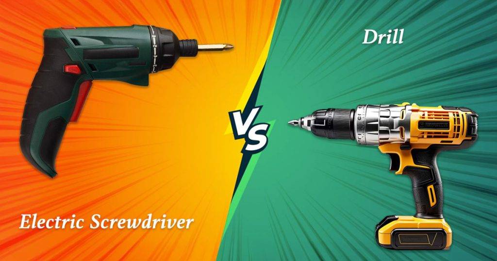 Power Screwdrivers vs. Drill